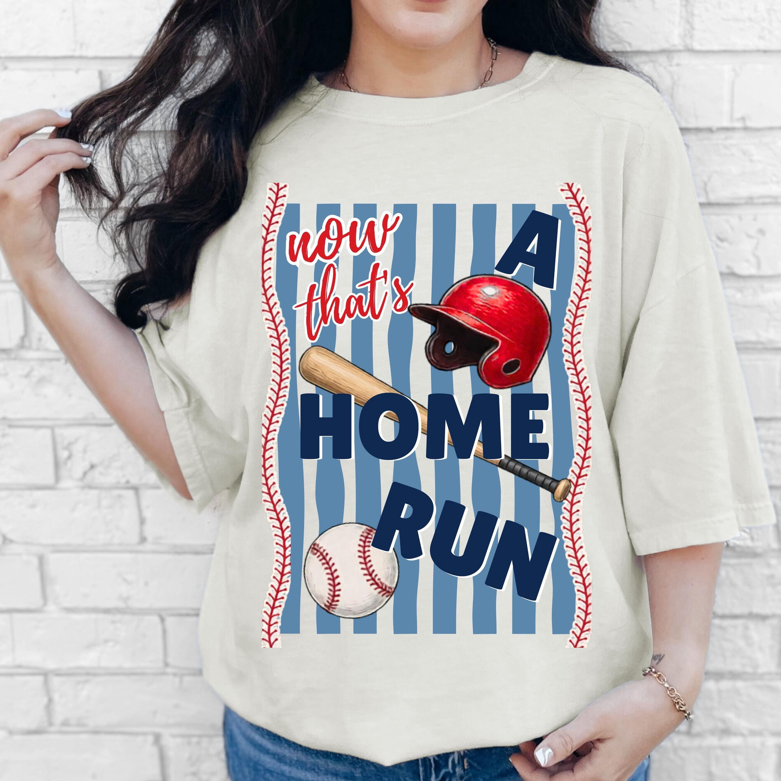 CLOTEX Baseball Moms That's a Homerun Comfort Colors® T-Shirt, Gameday ...