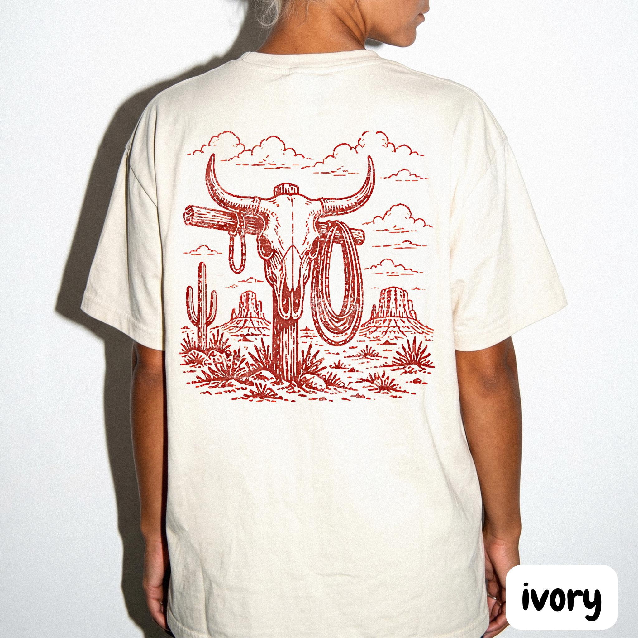 CLOTEX Boho Country Comfort Colors Tee | Back Graphic Western Graphic T ...