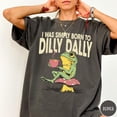 CLOTEX Born to Dilly Dally Comfort Colors® T-Shirt, Vintage Frog Tshirt ...