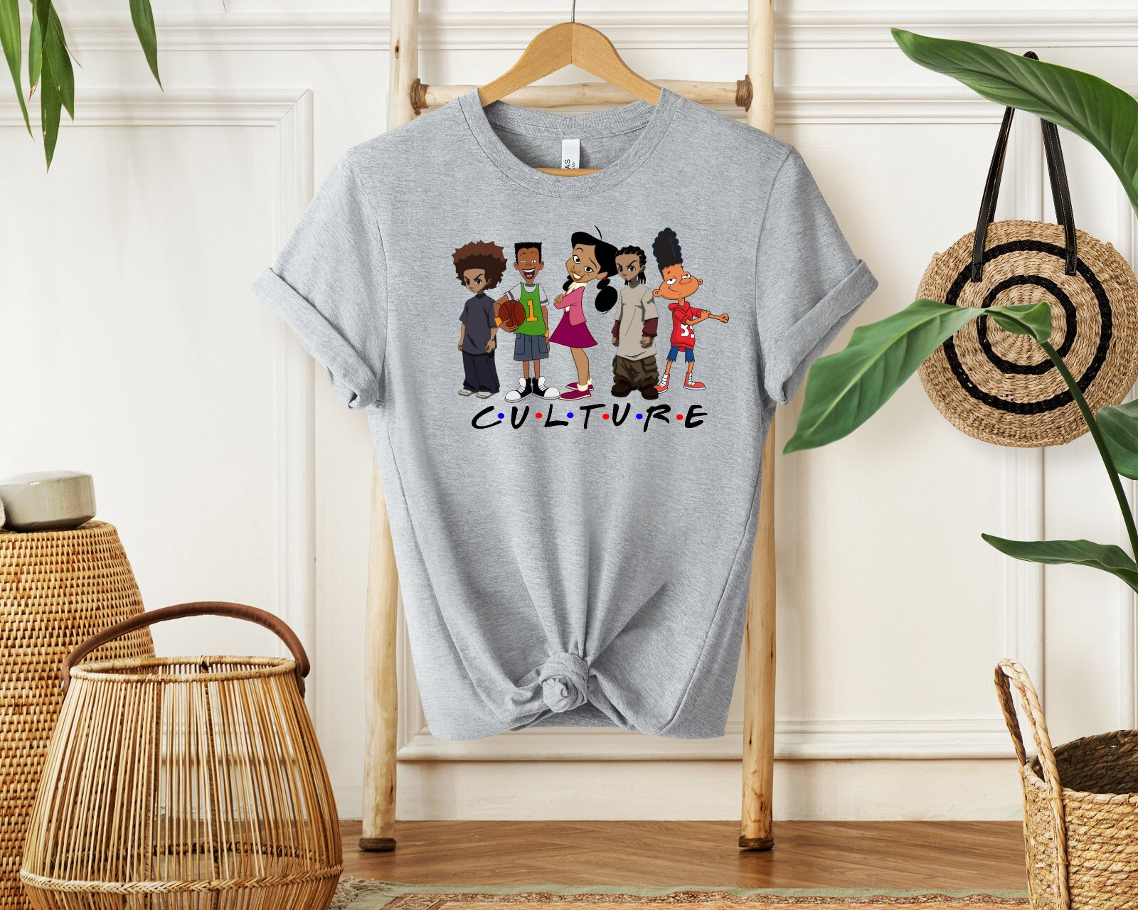 CLOTEX Cartoon Characters Shirt, T-Shirt, Black Culture Shirt, Black ...