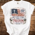 CLOTEX Christian Flag 250th Anniversary Shirt, 2 Corinthians Faith Tee ...
