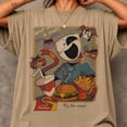 CLOTEX Circus Spudsy's Shirt, Gangle Jax Fast Food Graphic Tee, Retro ...