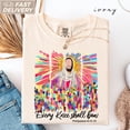 CLOTEX Comfort Color Shirts, Every Knee Shall Bow Gift for Her, Retro ...