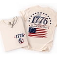 CLOTEX Comfort Colors® 1776 Patriotic Graphic Tee, Distressed USA Flag ...