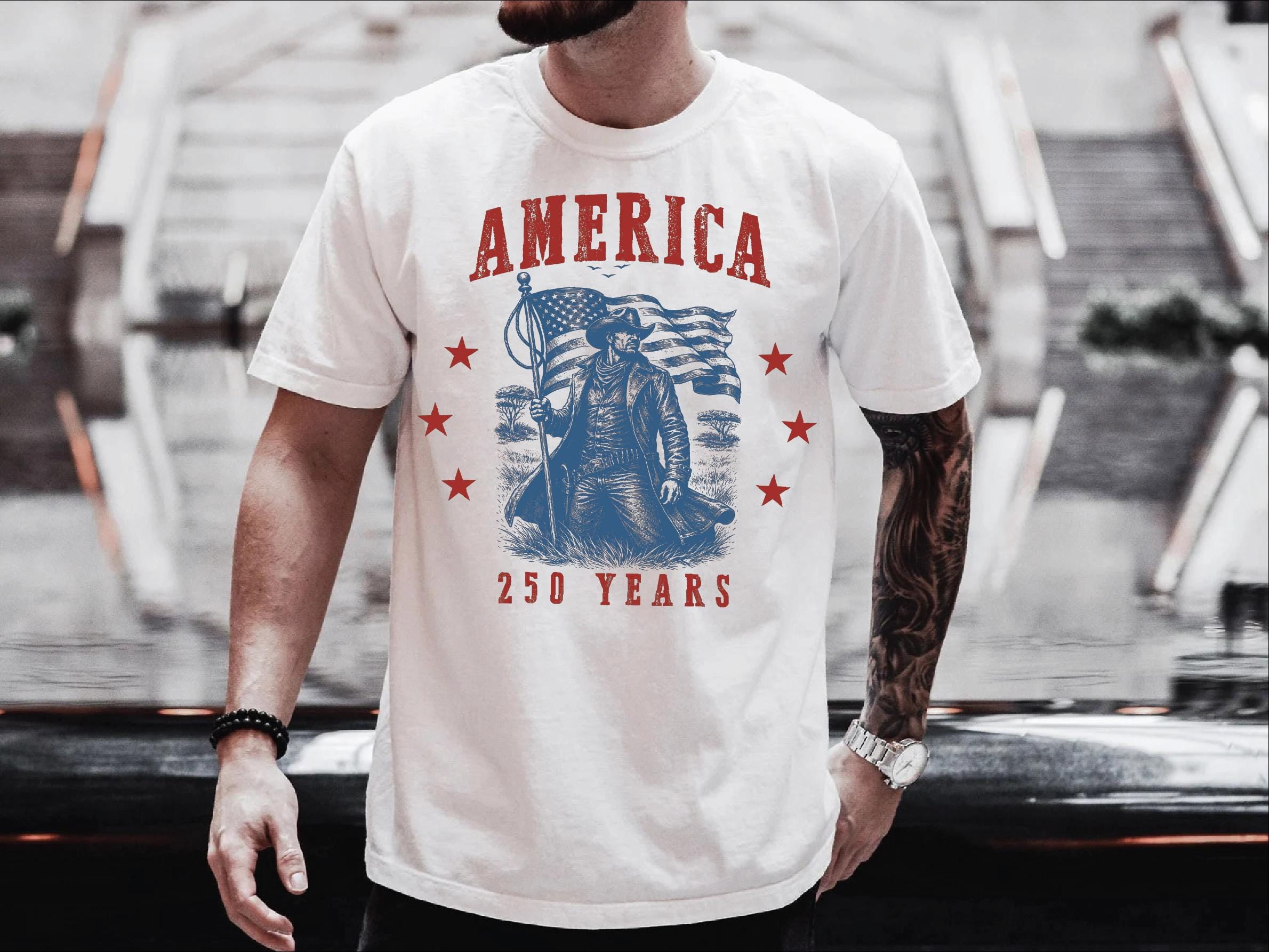 CLOTEX Comfort Colors America's Semiquincentennial Shirt, USA 250th ...