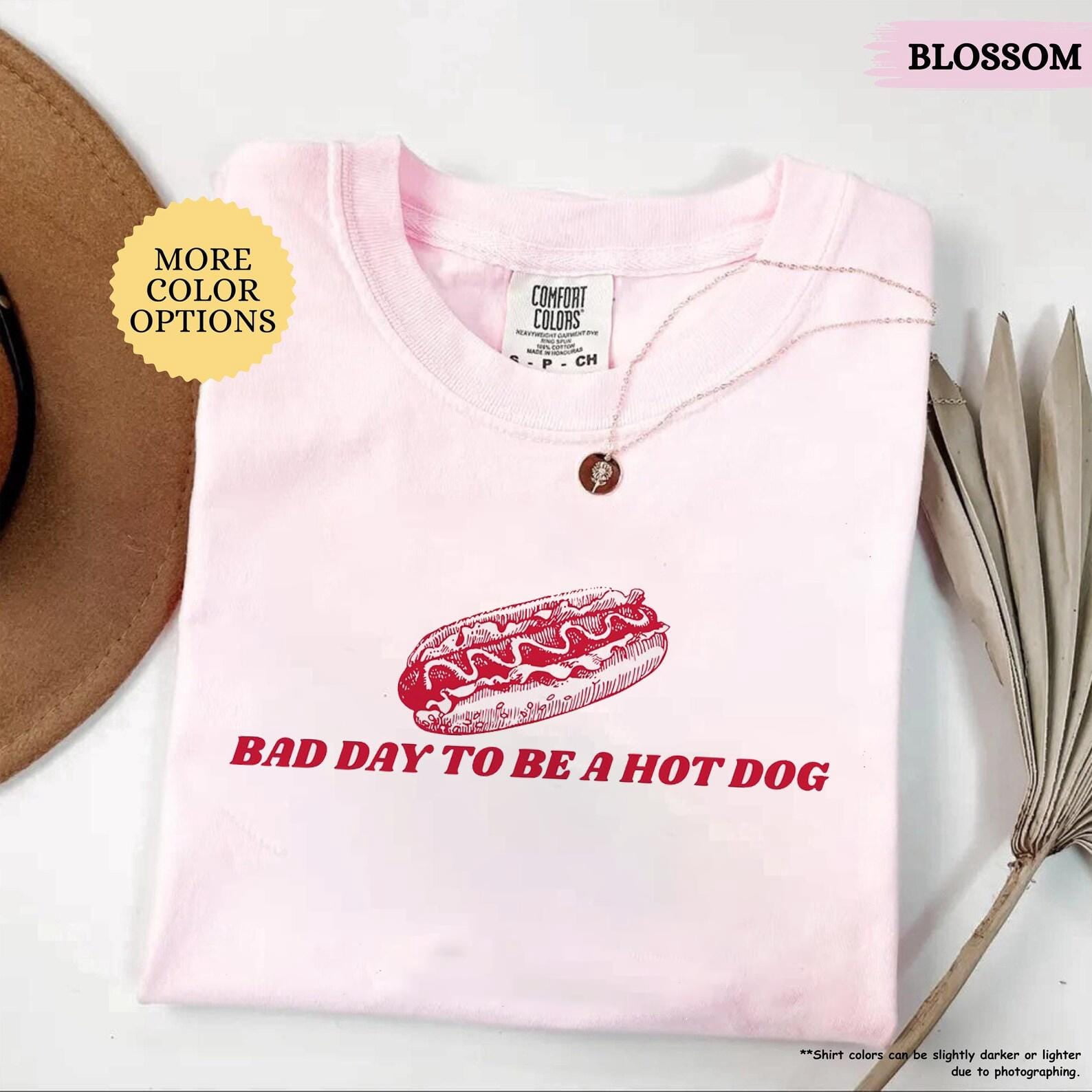 CLOTEX Comfort Colors Bad Day To Be A Hot Dog Shirt, Funny Fourth Of ...