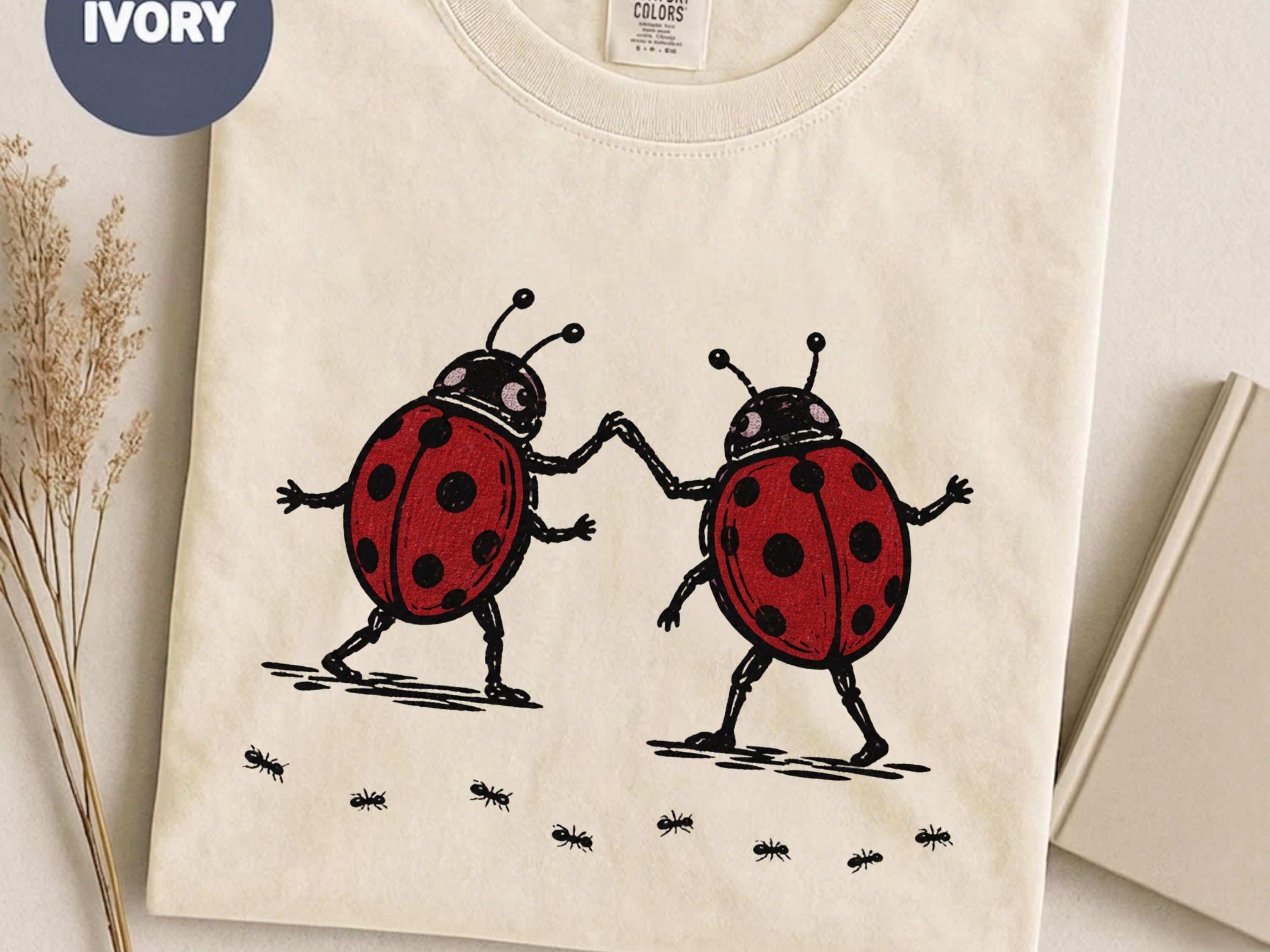 CLOTEX Comfort Colors® Dancing Lady Bugs Shirt, The Last Of The Bugs ...