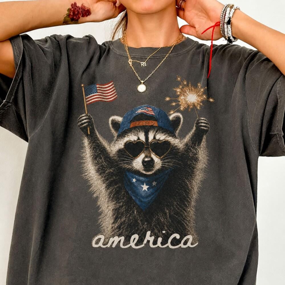 CLOTEX Comfort Colors Feral Free Shirt Funny Patriotic Tee USA 250 ...