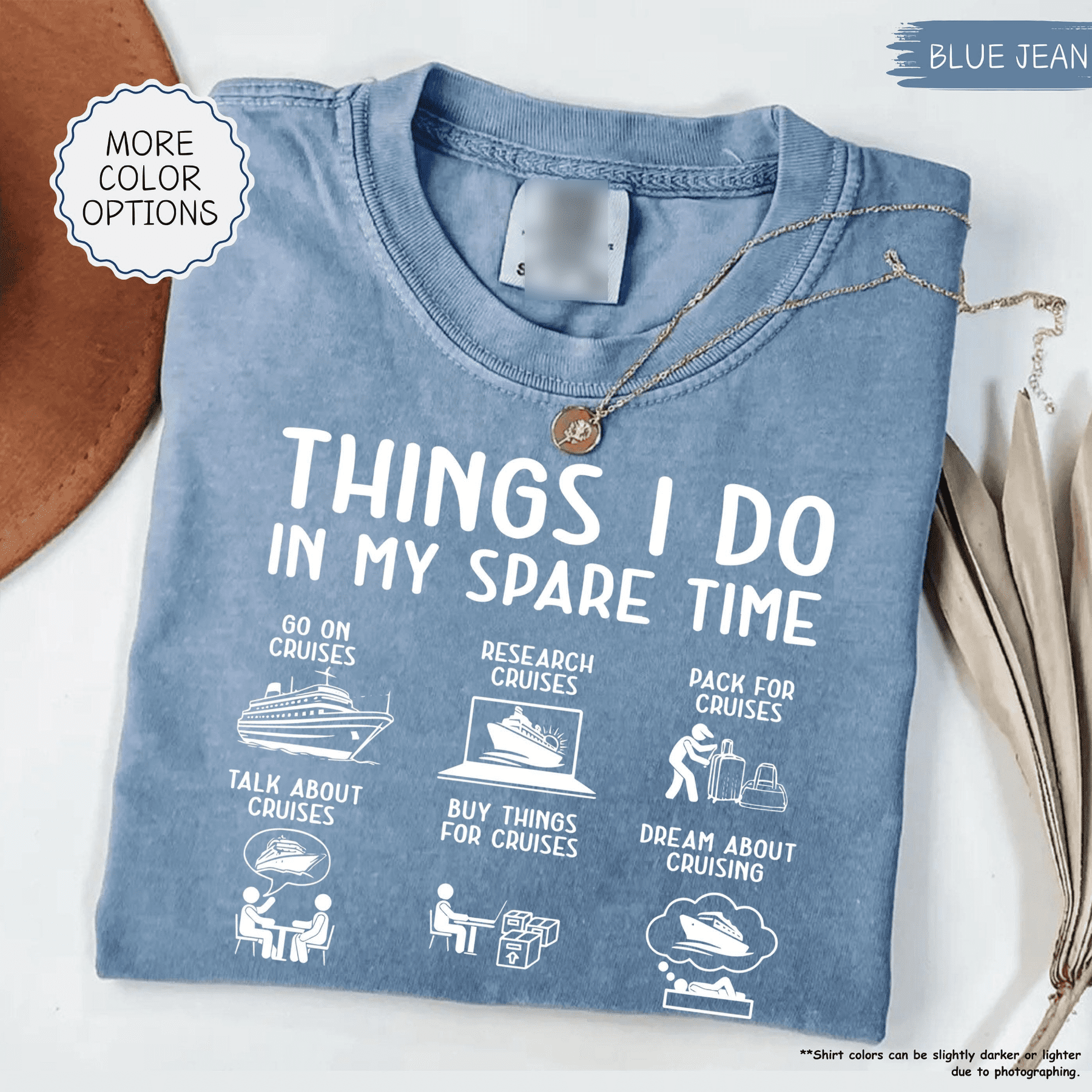 CLOTEX Comfort Colors® Funny Things I Do in My Spare Time Shirt For ...