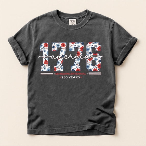 CLOTEX Comfort Colors Happy 250th Birthday USA Shirt, America 250th ...