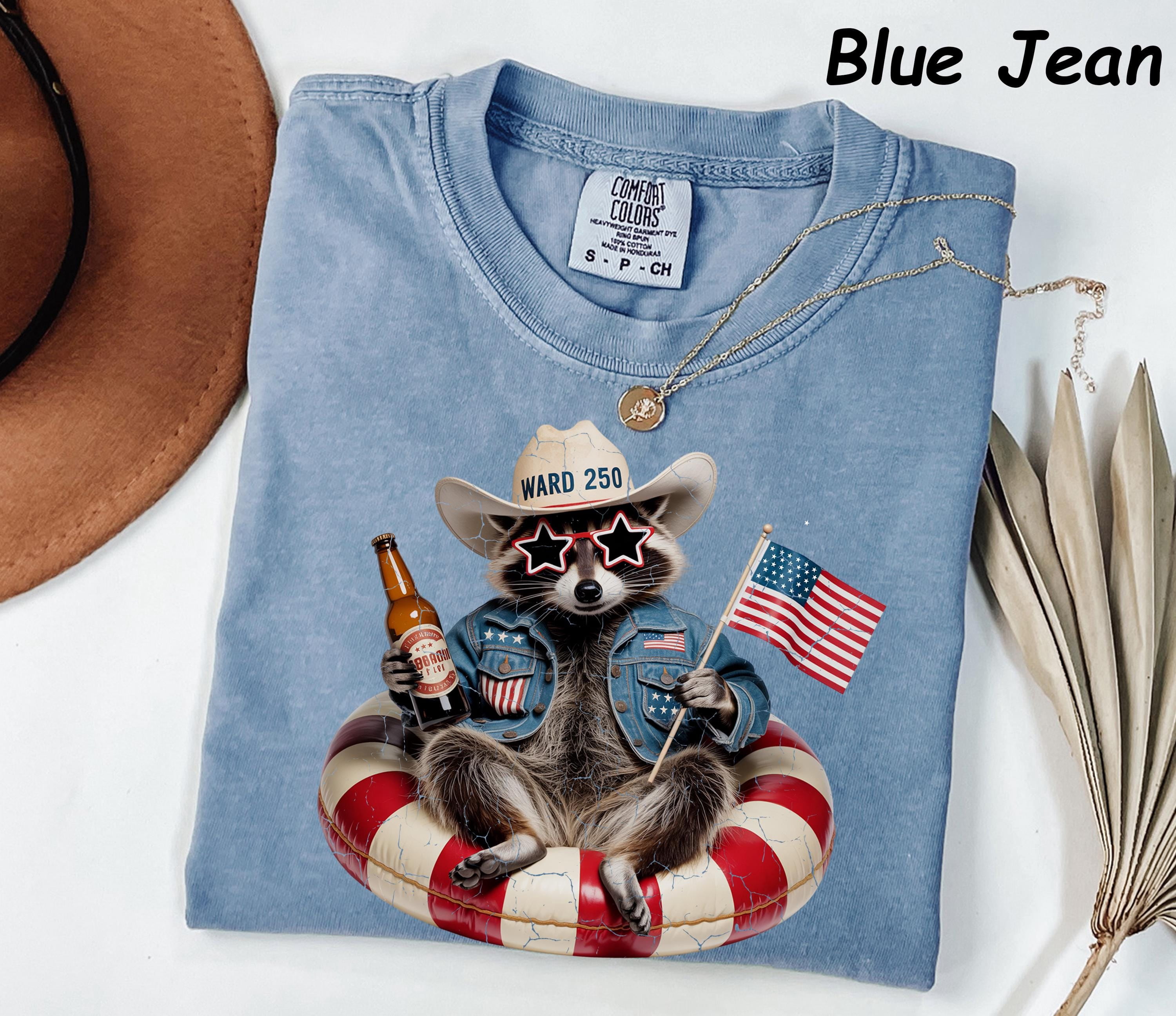 CLOTEX Comfort Colors Shirt Drinking Meme Tee 4th of July T-Shirt USA ...