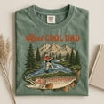CLOTEX Comfort Colors Reel Cool Dad Shirt,Funny Fishing Dad Shirt, Reel ...