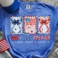 CLOTEX Coquette Patriotic American Flag Stars Stripes Design Memorial ...