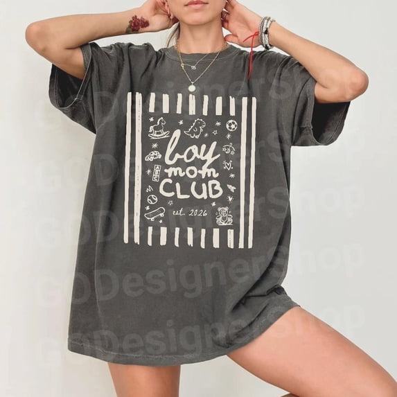 CLOTEX Mom of Boys Shirt, Boy Mom Club Tee, Boy Mama T-Shirt, Trendy ...