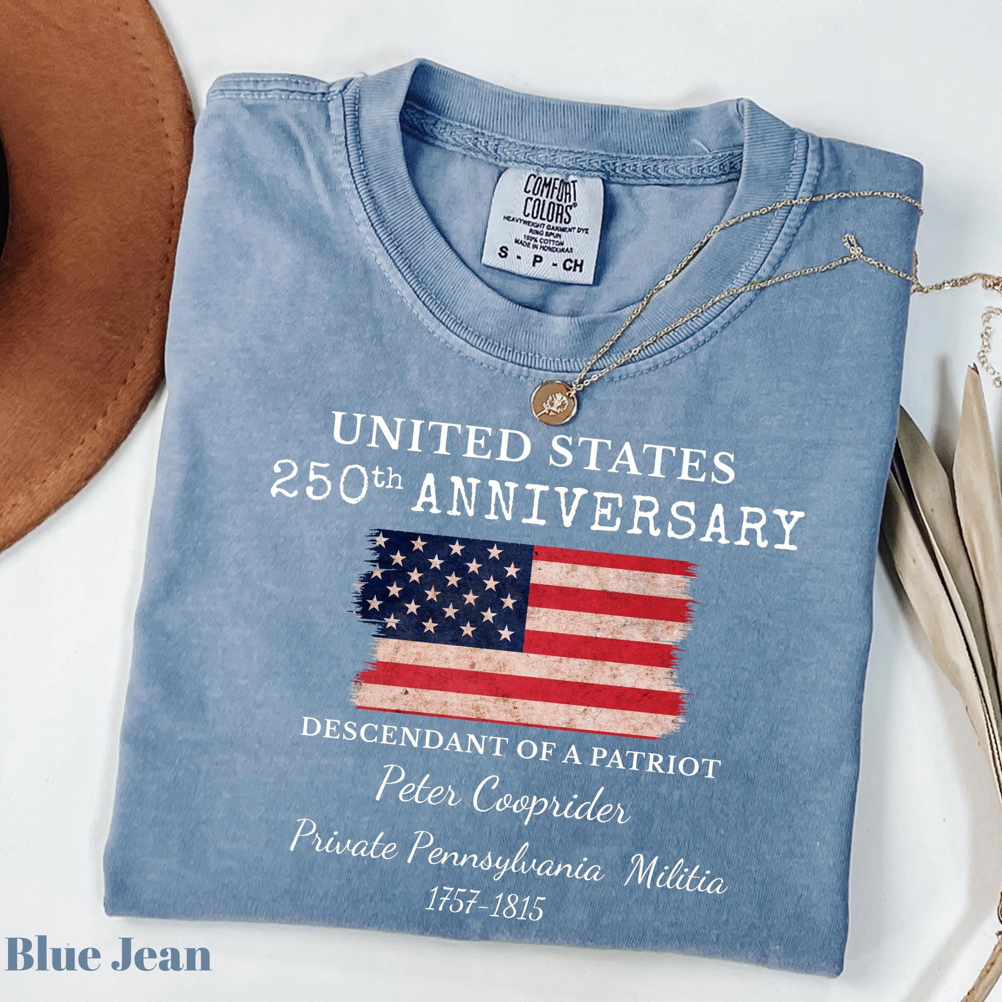 CLOTEX America 250th Anniversary T-Shirt, Celebrate 250 Years of ...