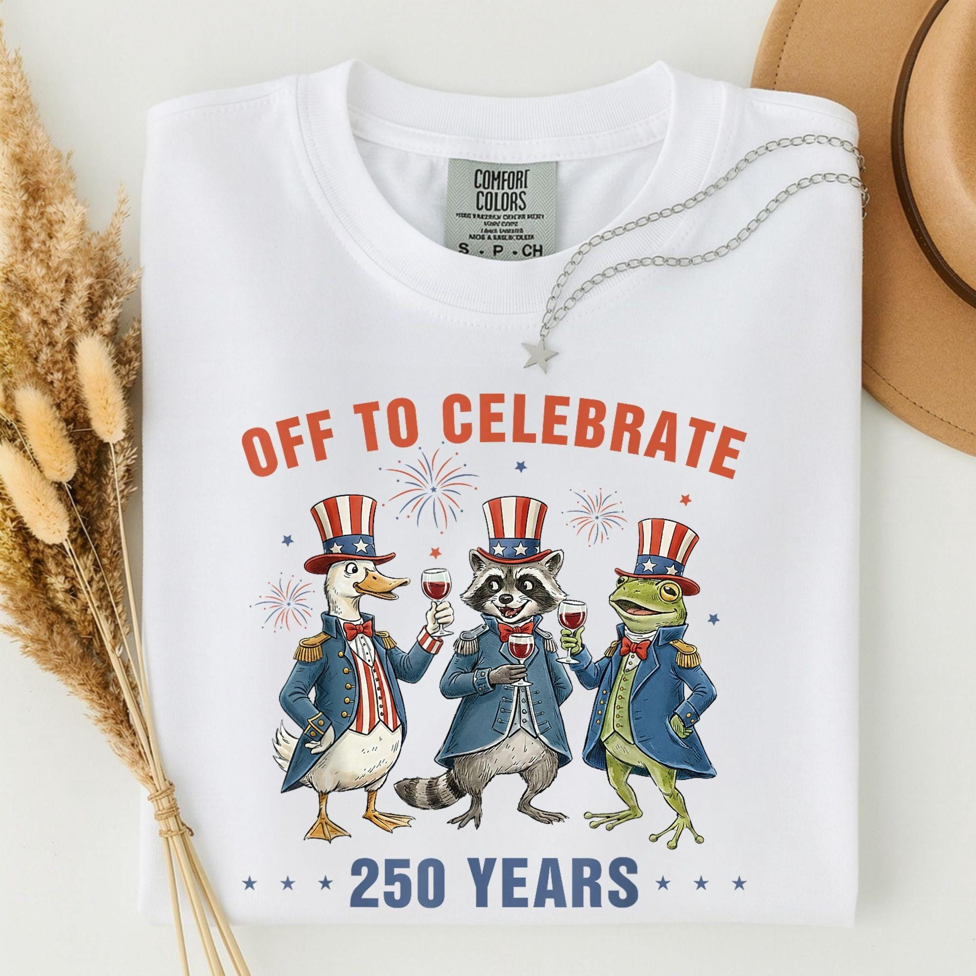 CLOTEX Cute Cartoon America 250th Anniversary Shirt, Patriotic Frog ...