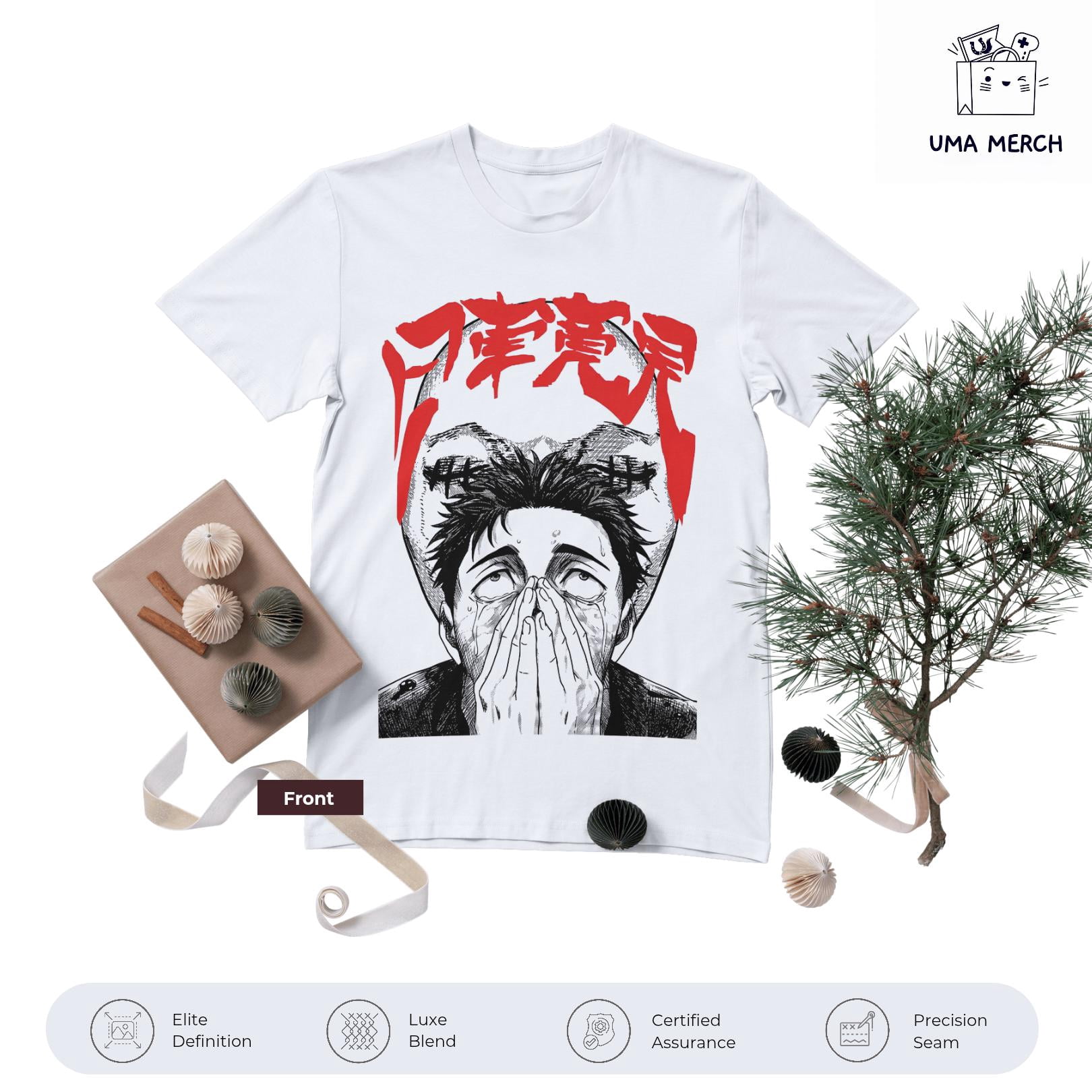 CLOTEX Deadly Sentencing Retro T-Shirt - Hiromi Higuruma Lawyer Tee ...