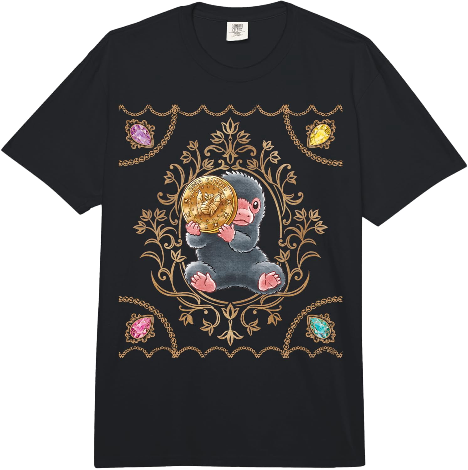 CLOTEX Fantastic Beasts and Where to Find Them Niffler Gold Coin ...