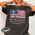 CLOTEX Freedom Christian America 250th Anniversary Shirt, Distressed ...