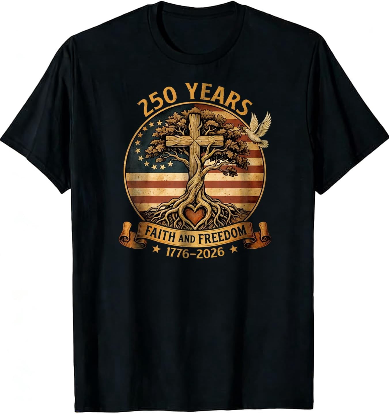 CLOTEX GTETKDE 250th Anniversary USA Shirt, American Flag Independence ...