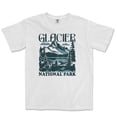 CLOTEX Glacier National Park Comfort Colors T-Shirt Distressed Design ...