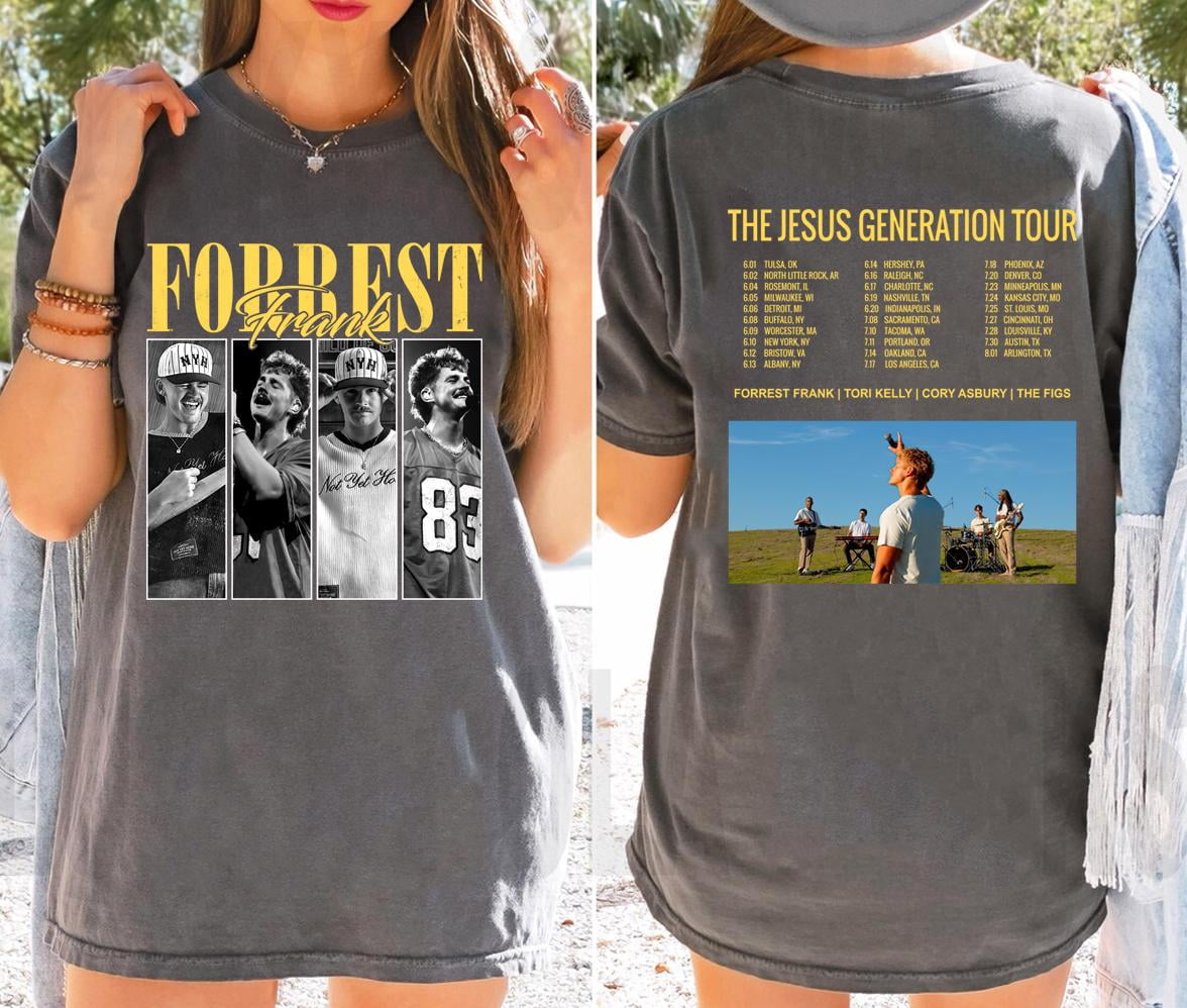 CLOTEX Jesus Generation Tour Shirt 2026 Concert Back Print Tour Dates ...
