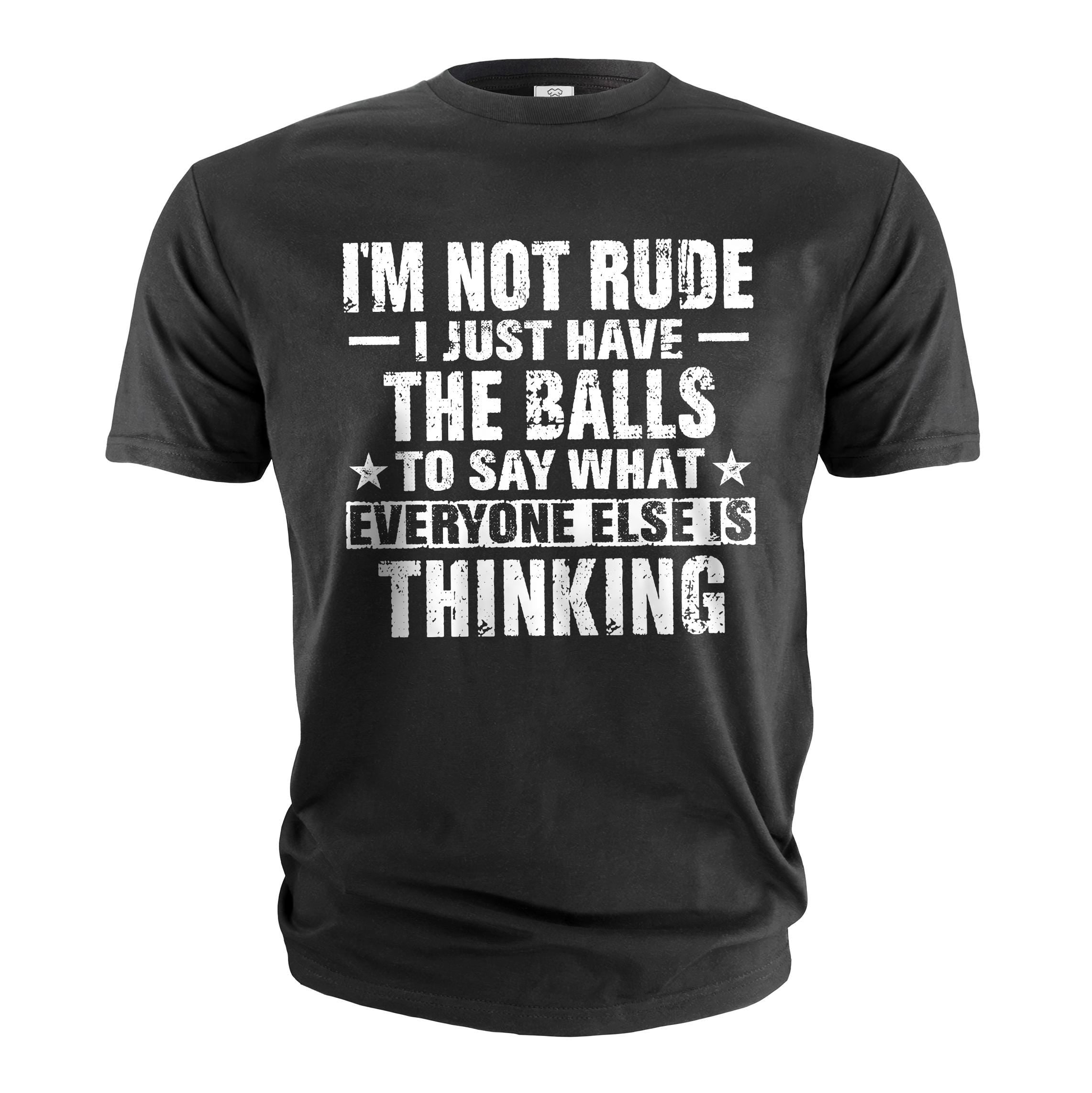 CLOTEX Men's I Am Not T-Shirt, Funny Saying Tee, Humorous Gift for ...