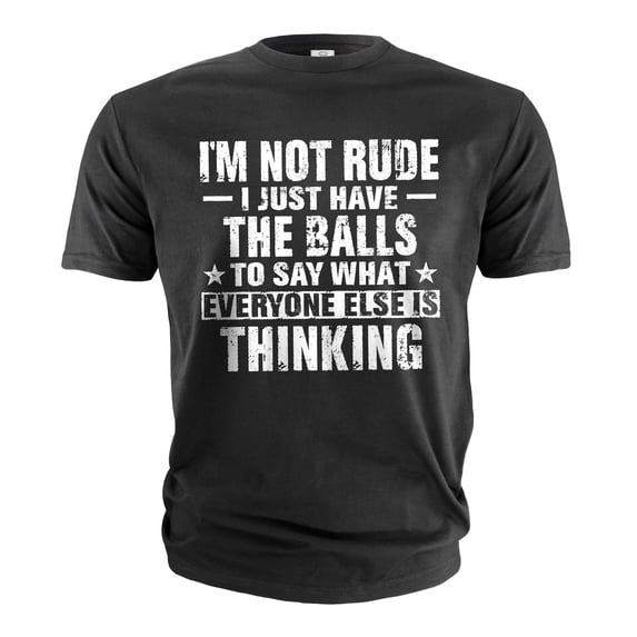 CLOTEX Men's I Am Not T-Shirt, Funny Saying Tee, Humorous Gift for ...