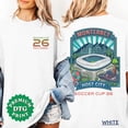 CLOTEX Monterrey Soccer Cup 2026 Graphic Tee, Stadium Game Day Host ...