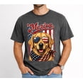 CLOTEX Patriotic Golden Retriever Shirt, Dog dad shirt, American Flag ...