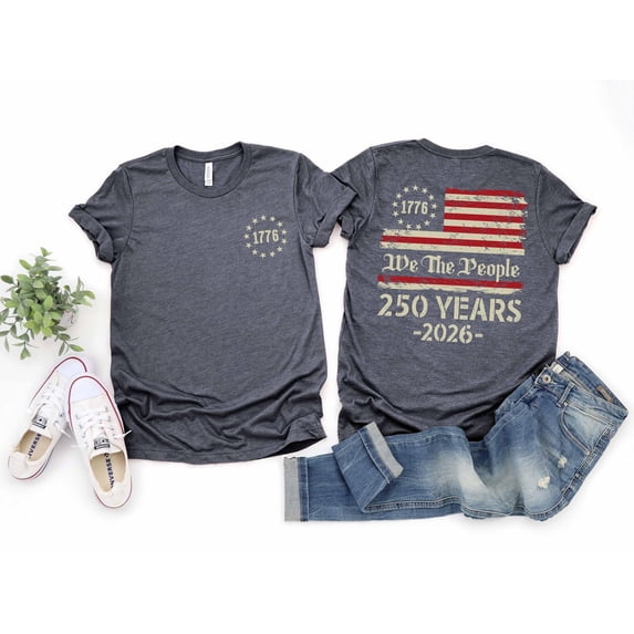 CLOTEX We The People T-Shirt, 250th Anniversary Celebration ...