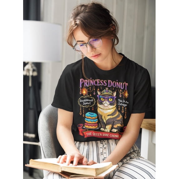 CLOTEX Princess Donut Bookish Shirt - Dungeon Crawler Carl Tshirt Donut ...