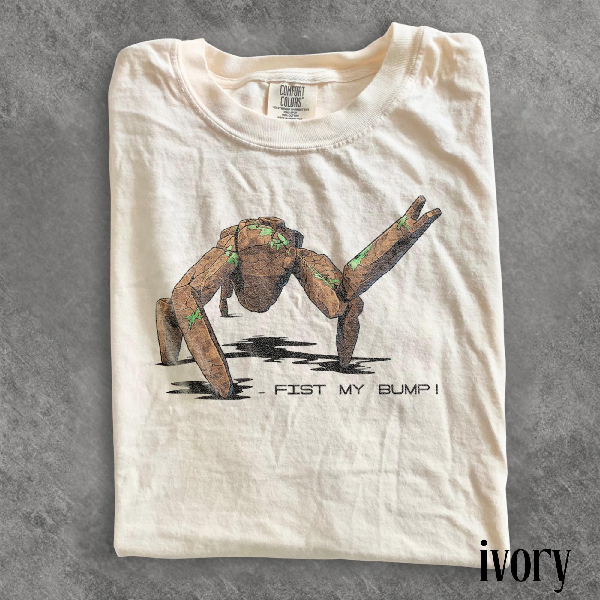 CLOTEX Project Hail Mary Fist My Bump Shirt, Rocky Alien Graphic Tee ...