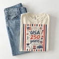 CLOTEX Retro America 250 Shirt, Comfort Colors America 250th ...