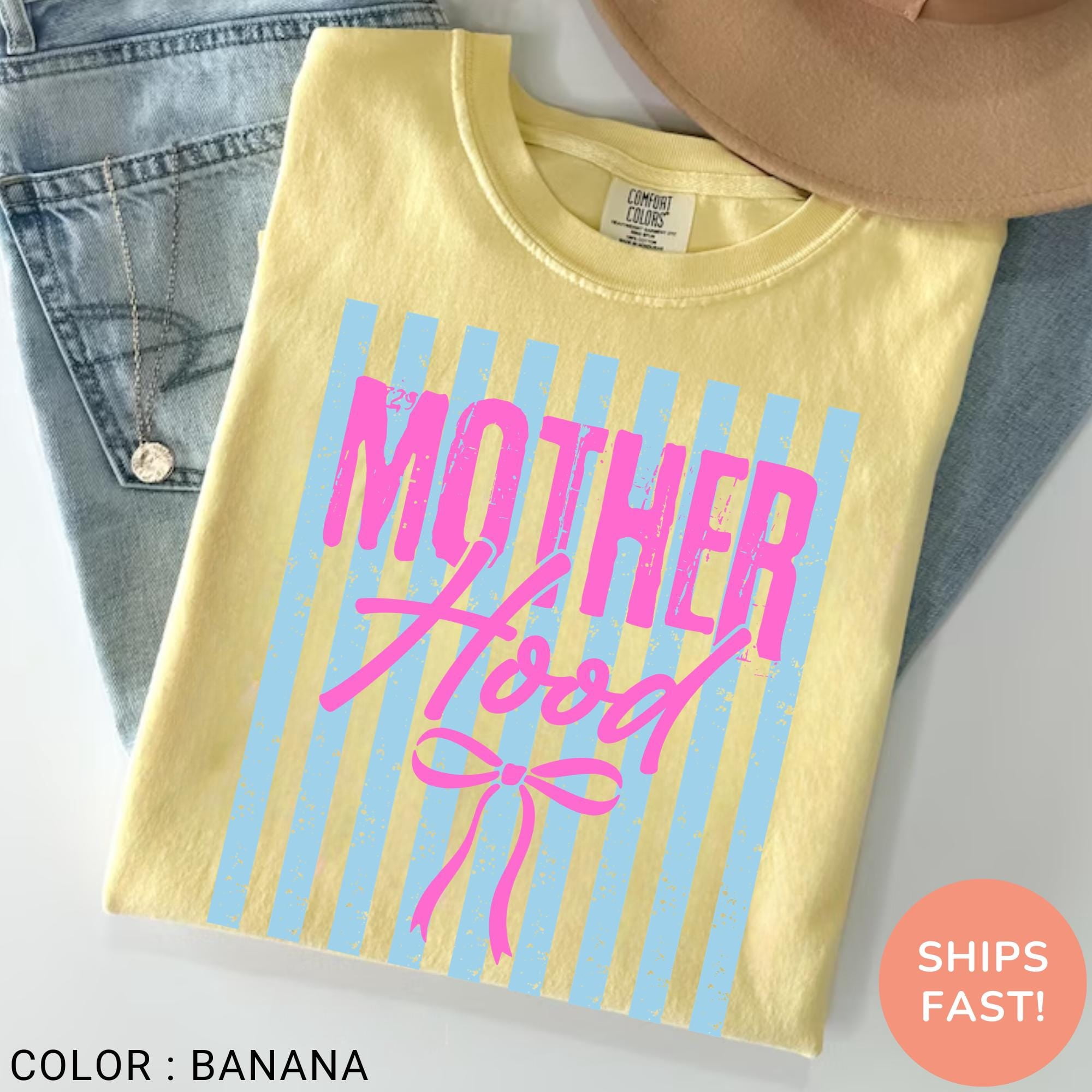 CLOTEX Retro Motherhood Comfort Colors Shirt, Trendy Mama Shirt, Mom ...