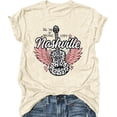 CLOTEX Rock Band T Shirts for Women Casual Western Country Concert ...