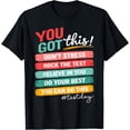 CLOTEX Test Day Motivation T-Shirt for Teachers - Perfect for State ...