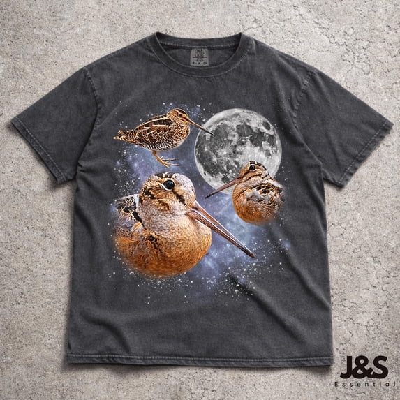 CLOTEX Three Meep Bird American Woodcock Shirt Vintage Timberdoodle Tee ...