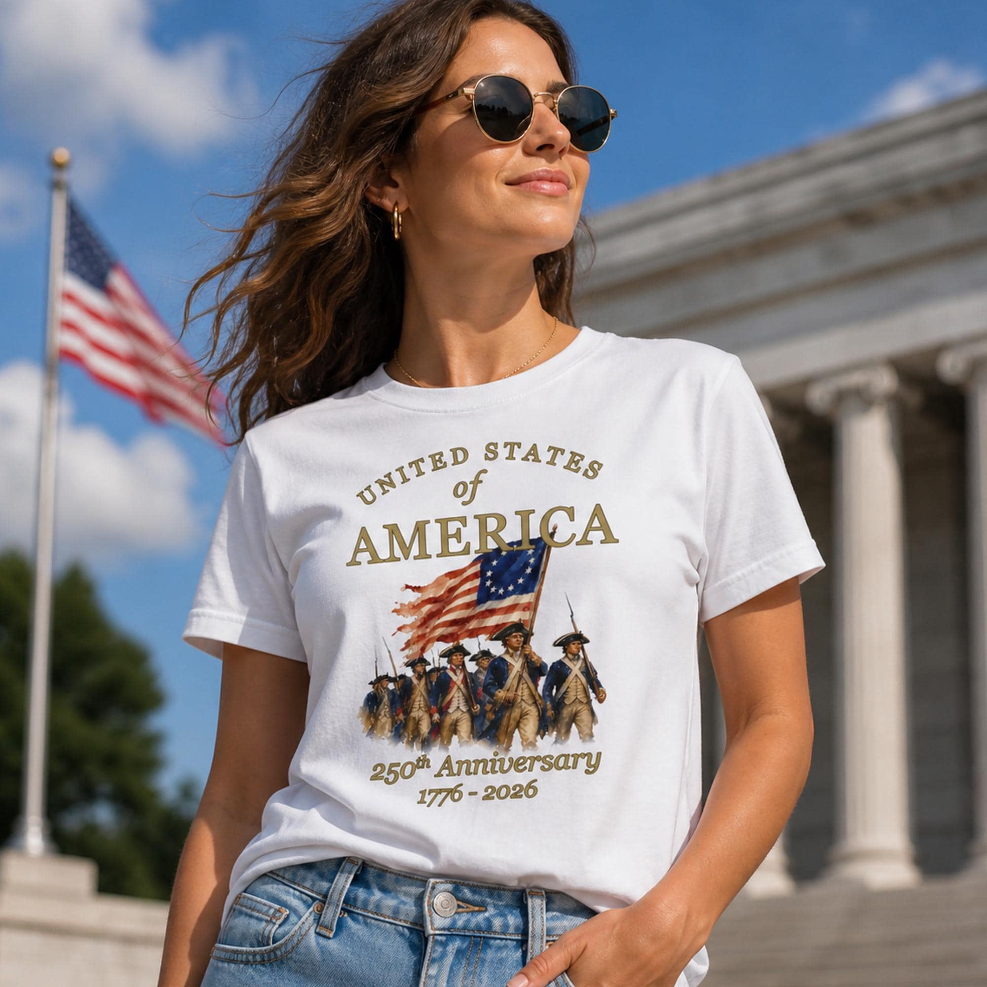 CLOTEX United States of America 250th Anniversary T-Shirt ...