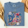 CLOTEX Usa Dad 250 Baseball Shirt,American Dad Gift Daddy 250th USA For ...