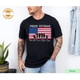 CLOTEX Veteran Shirt, Military Soldier American Flag Sweater, Patriotic ...
