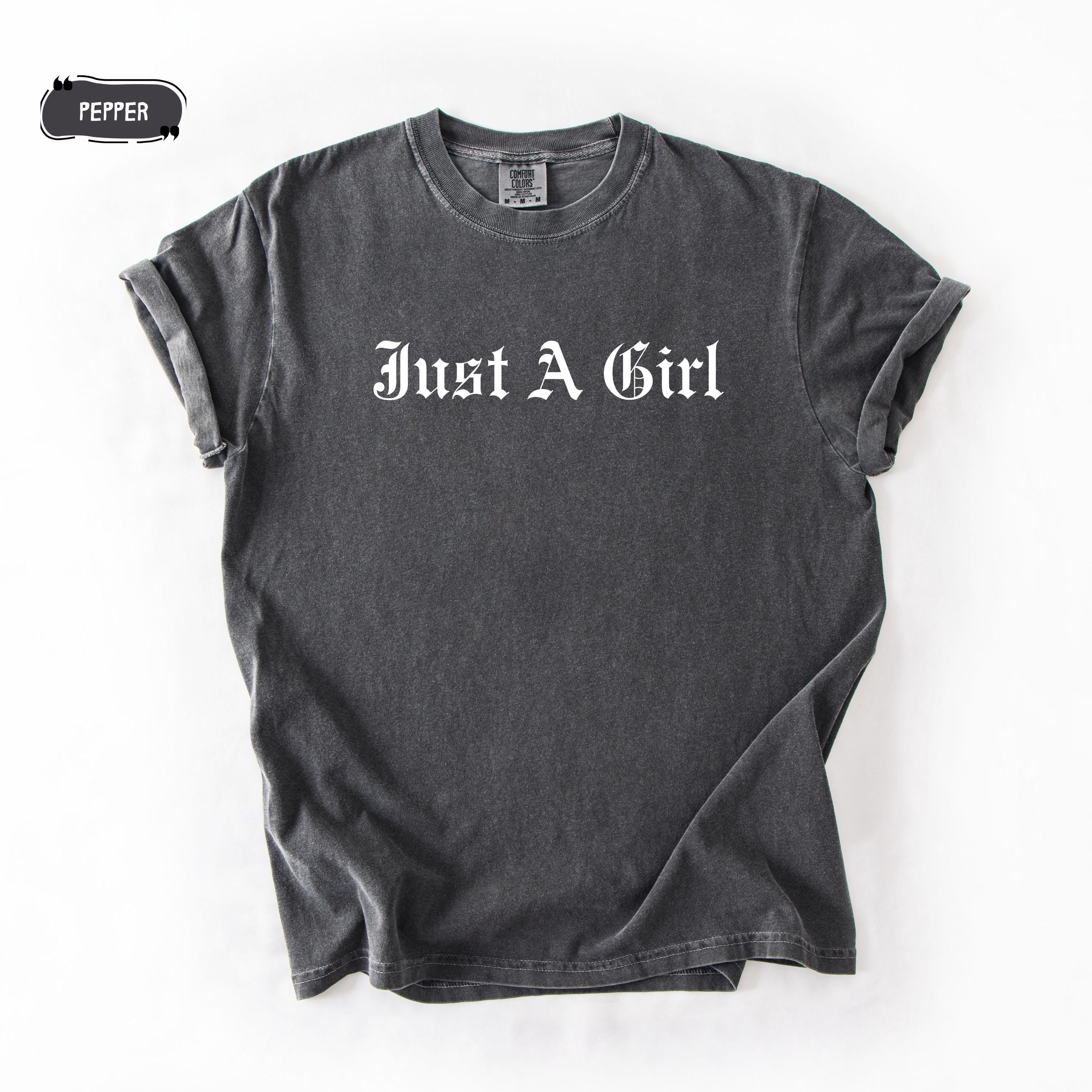CLOTEX Vintage-Inspired Rock Band Tee, Comfort Colors Style, Just a ...