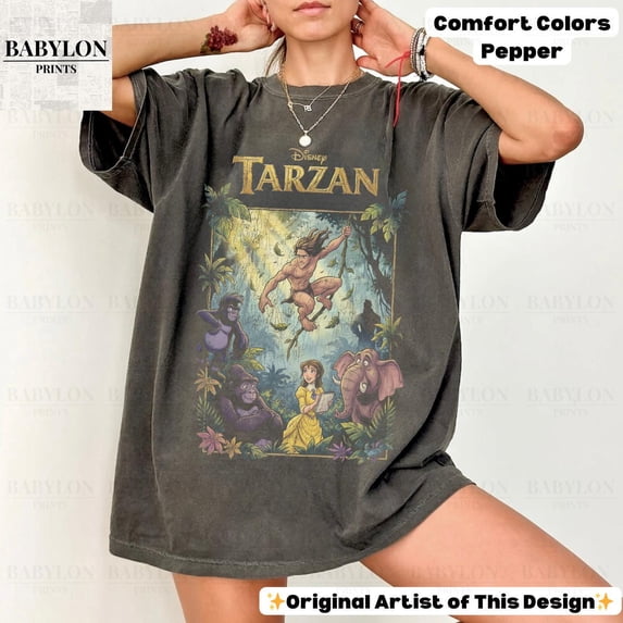 CLOTEX Vintage Tarzan Shirt, Tarzan Jane Shirt, Trip Vacation Shirt ...