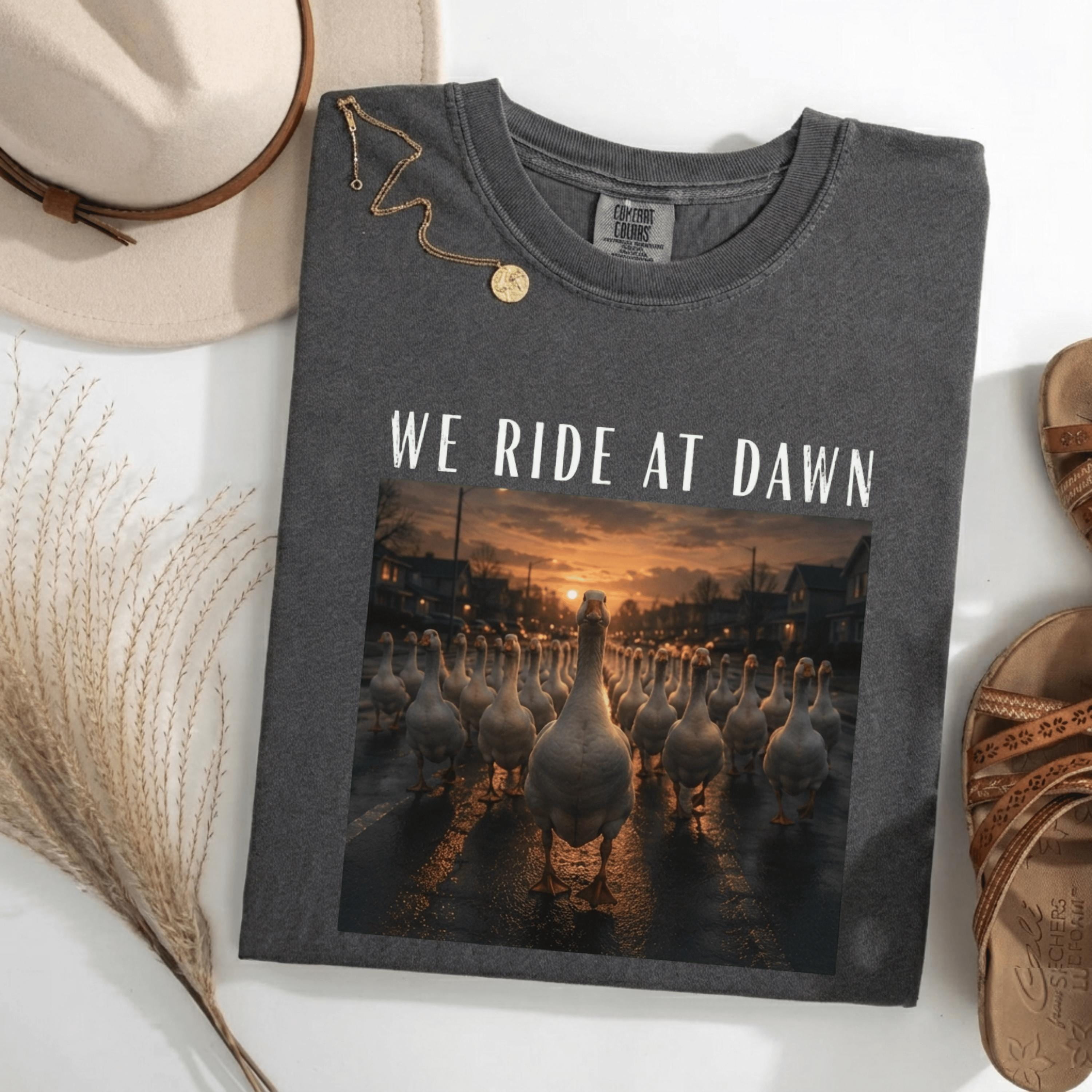 CLOTEX Goose Shirt, Funny Goose Meme Tee, Funny Animal Humor Shirt, We ...