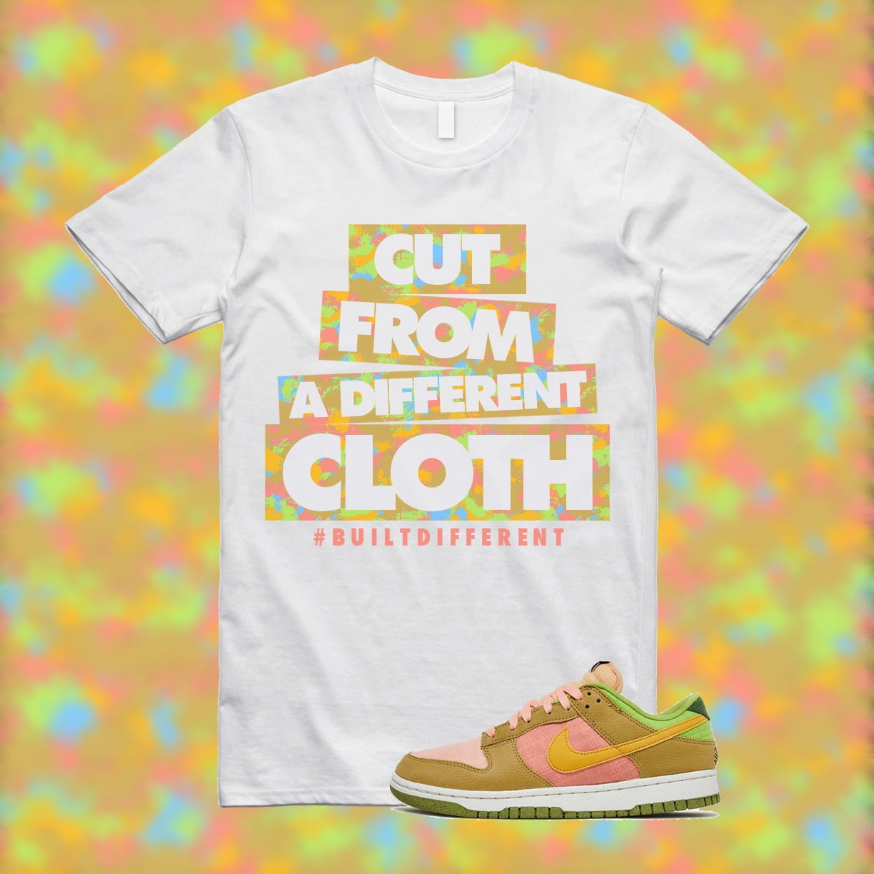 CLOTH Shirt to match Dunk Low Next Nature Sun Club Arctic Orange Sanded ...