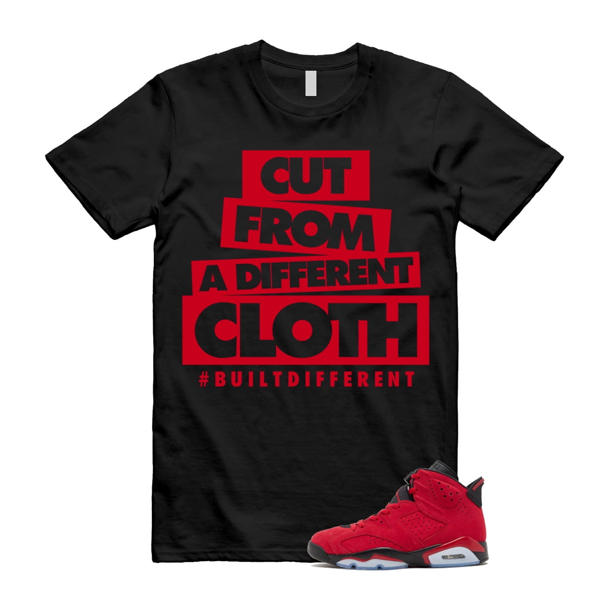 CLOTH T Shirt to match 6 Retro Toro Bravo Varsity Red Black - Walmart.com