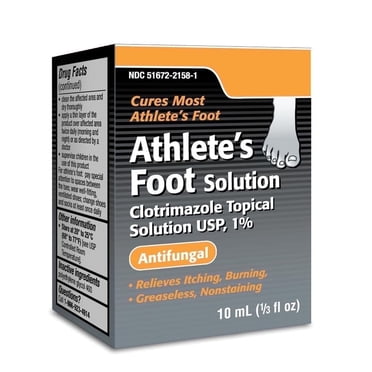 Clotrimazole 1% Anti-Fungal Cream 1 oz. Tube for Ringworm and Athlete's ...