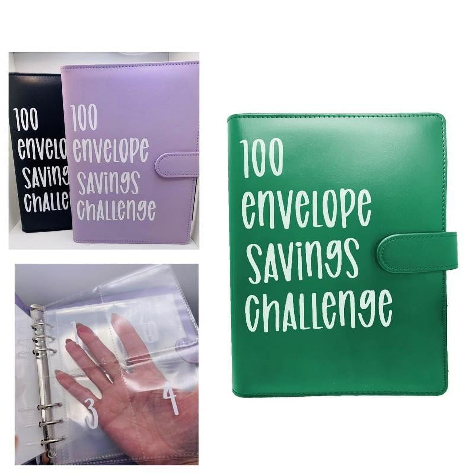 [CLOUDSEA]100 Envelopes Money Saving Challenge Binder, Budget Binder ...
