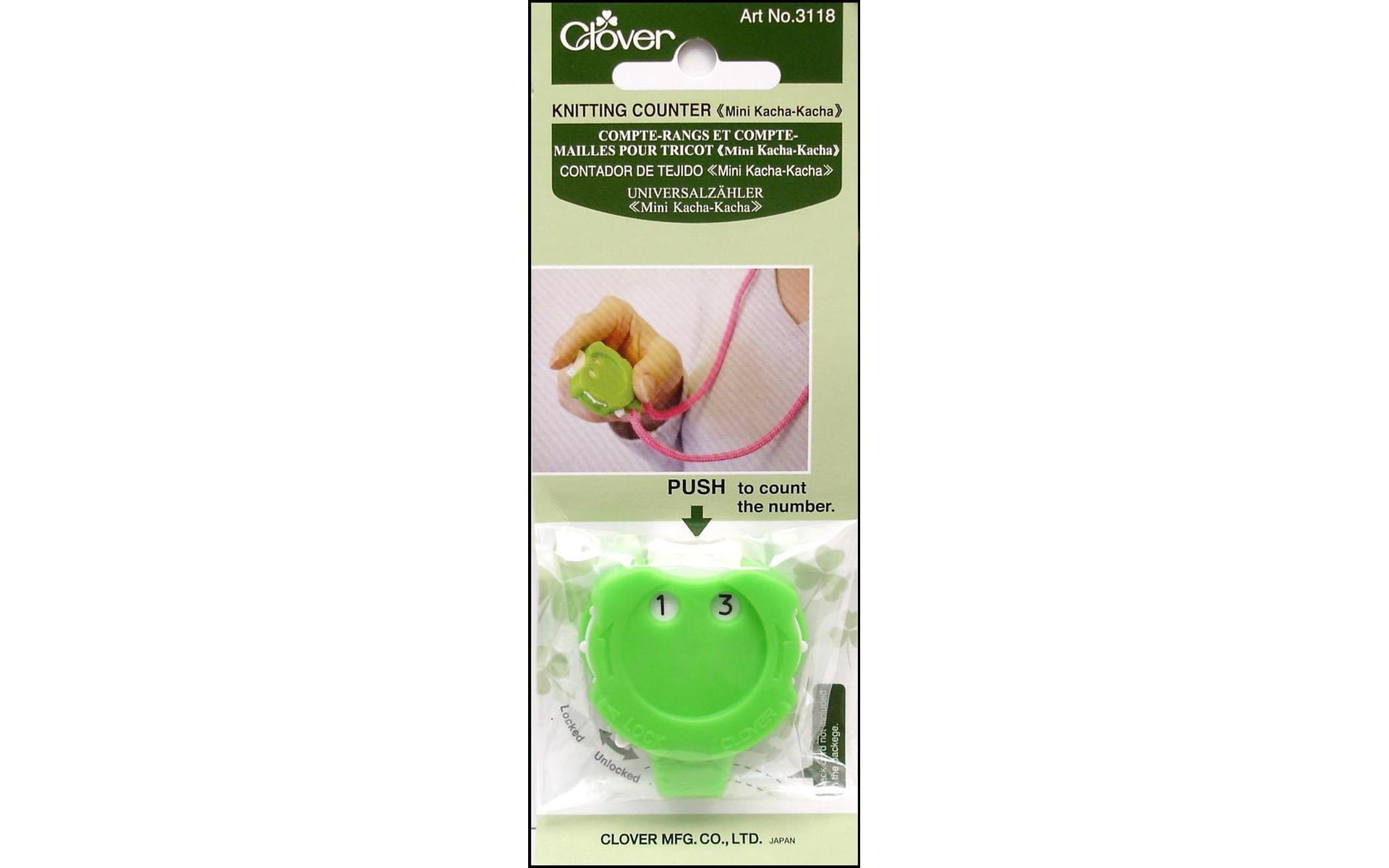 CLOVER Knitting Stitch Counter Mini Kacha-Kacha - Walmart.com