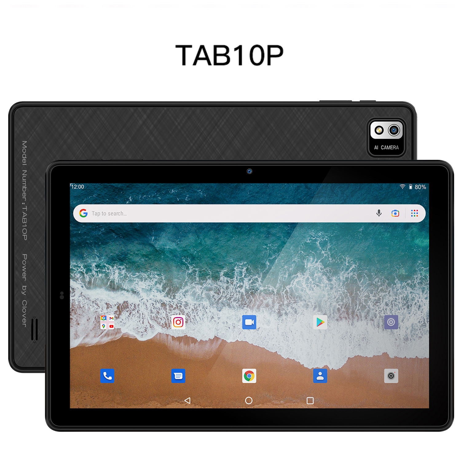 CLOVERTEK TAB10P 4G LTE, Android 13, 3GB+32GB, 5+8MP Camera, Long ...